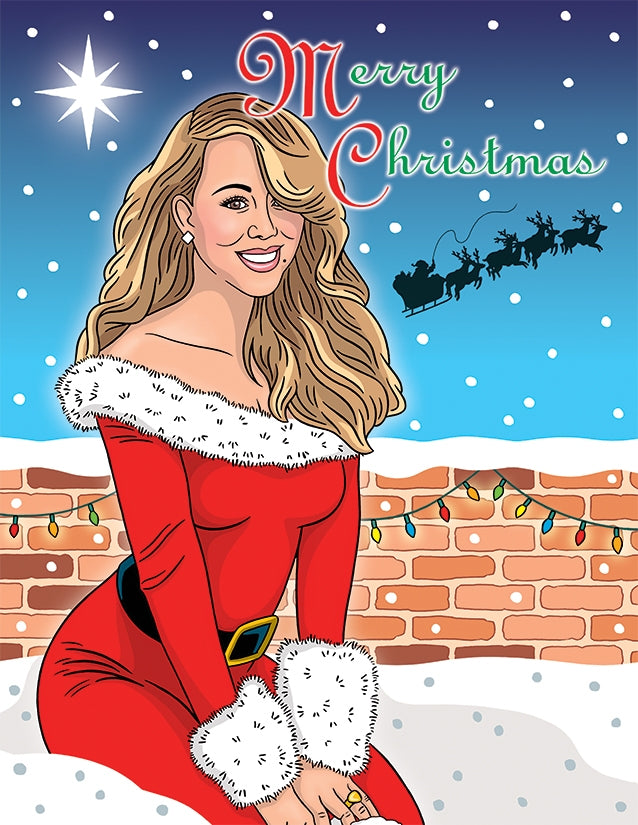 Mariah Carey Christmas Card – Analog Record Shop