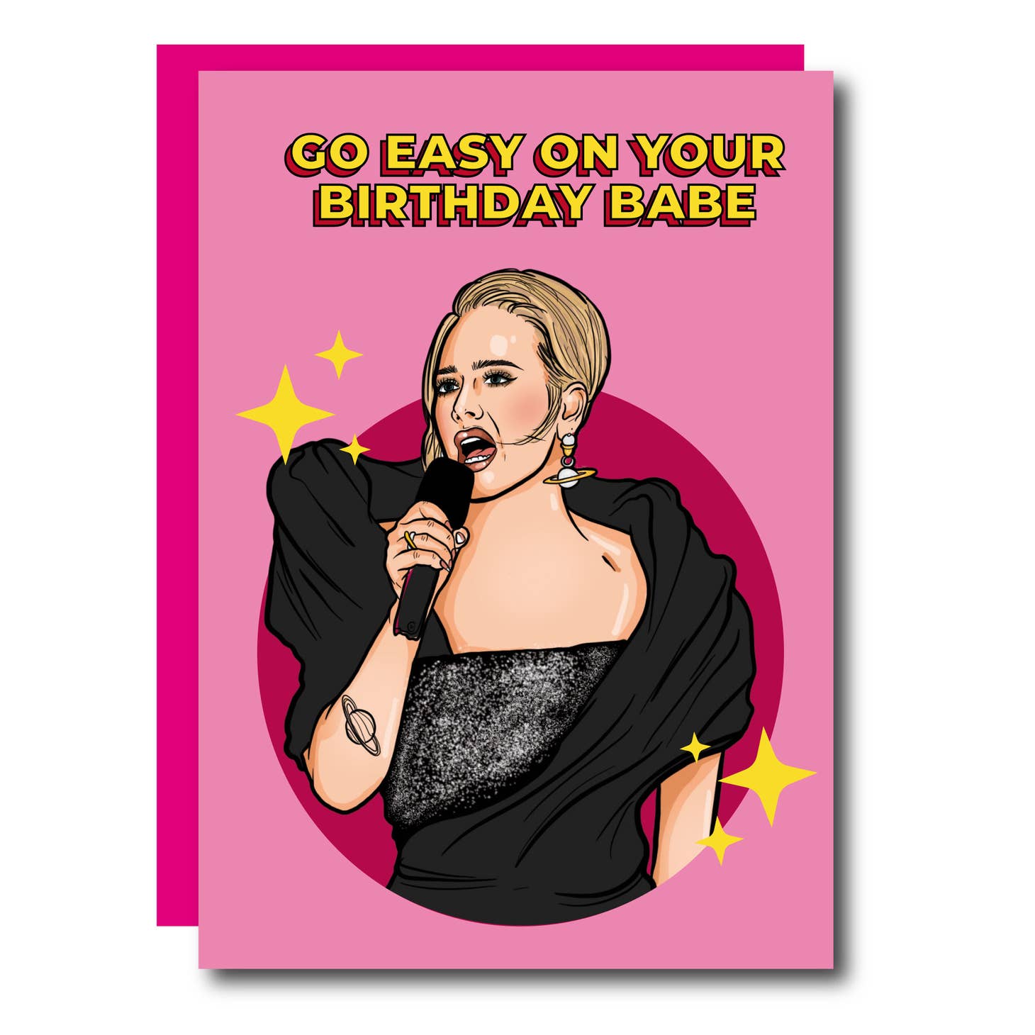 Adele Go Easy On Your Birthday Babe Card – Analog Record Shop
