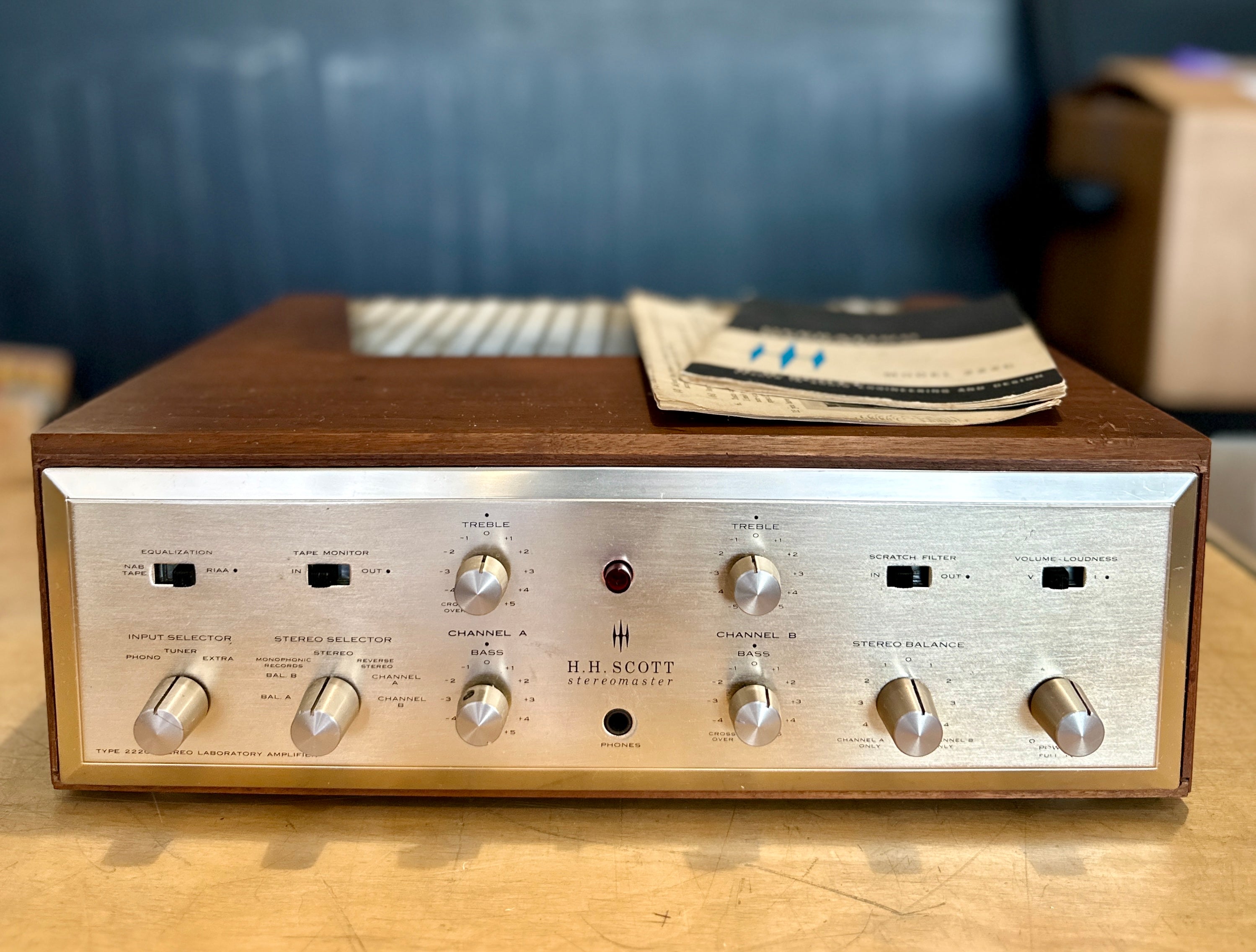 Vintage Scott Model 222C Tube Stereo Integrated Amplifier – Analog ...