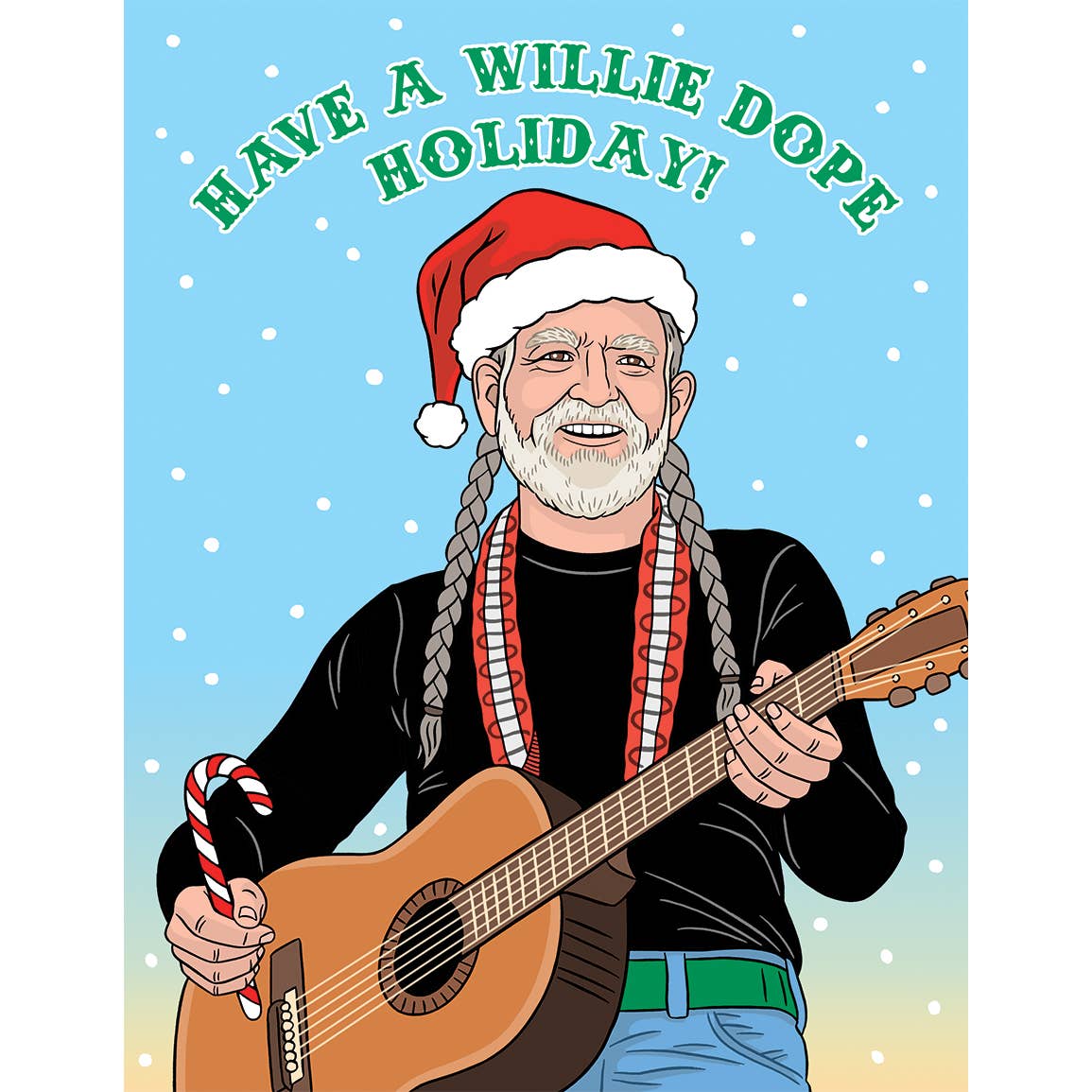 Willie Nelson Dope Holiday Christmas Card – Analog Record Shop